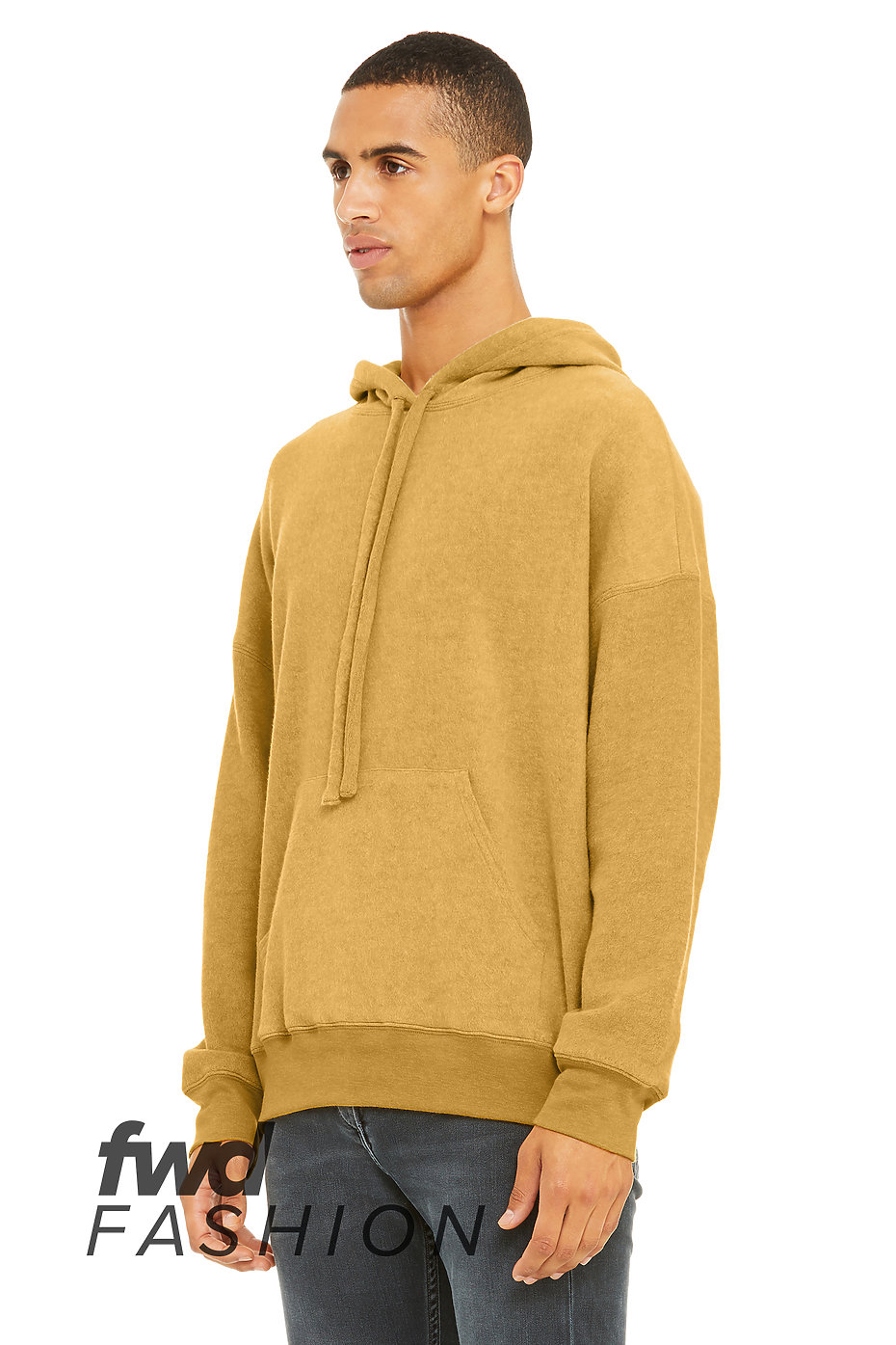 Unisex Sueded Fleece Pullover Hoodie | BELLA+CANVAS