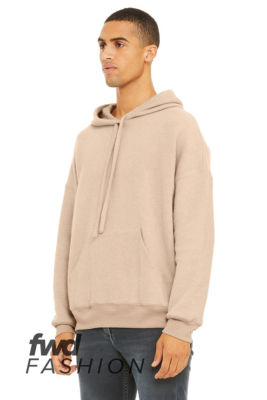 Unisex Sueded Fleece Pullover Hoodie | BELLA+CANVAS