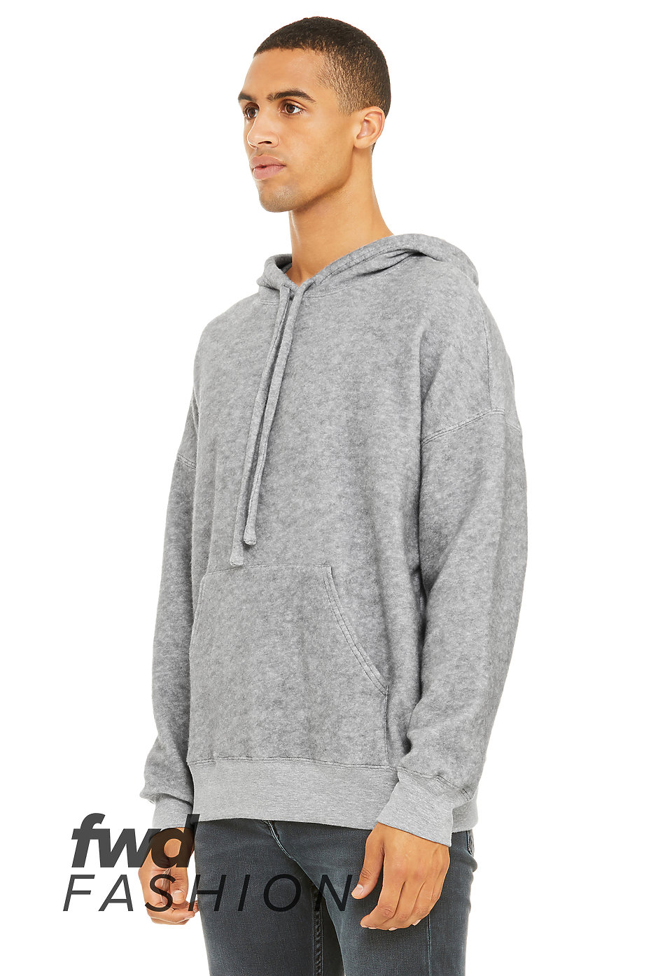 Unisex Sueded Fleece Pullover Hoodie | BELLA+CANVAS