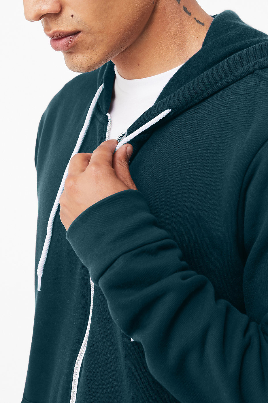 Unisex Sponge Fleece Full-Zip Hoodie | BELLA+CANVAS