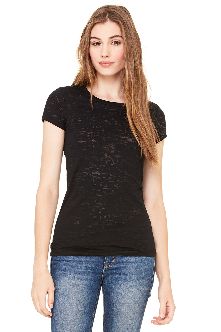 Women's Burnout Short Sleeve Tee | Bella-Canvas