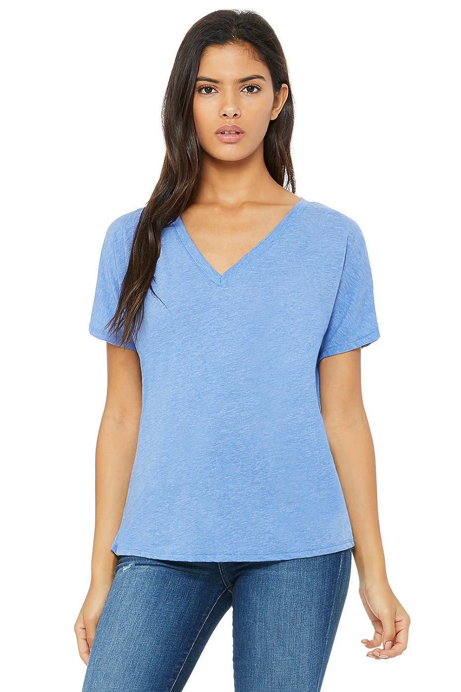 Women's Slouchy V-Neck Tee | Bella-Canvas