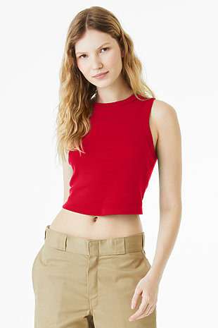 Red Crop Top