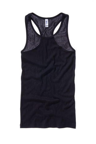 Women's Sheer Mini Rib Racerback Tank | Bella-Canvas